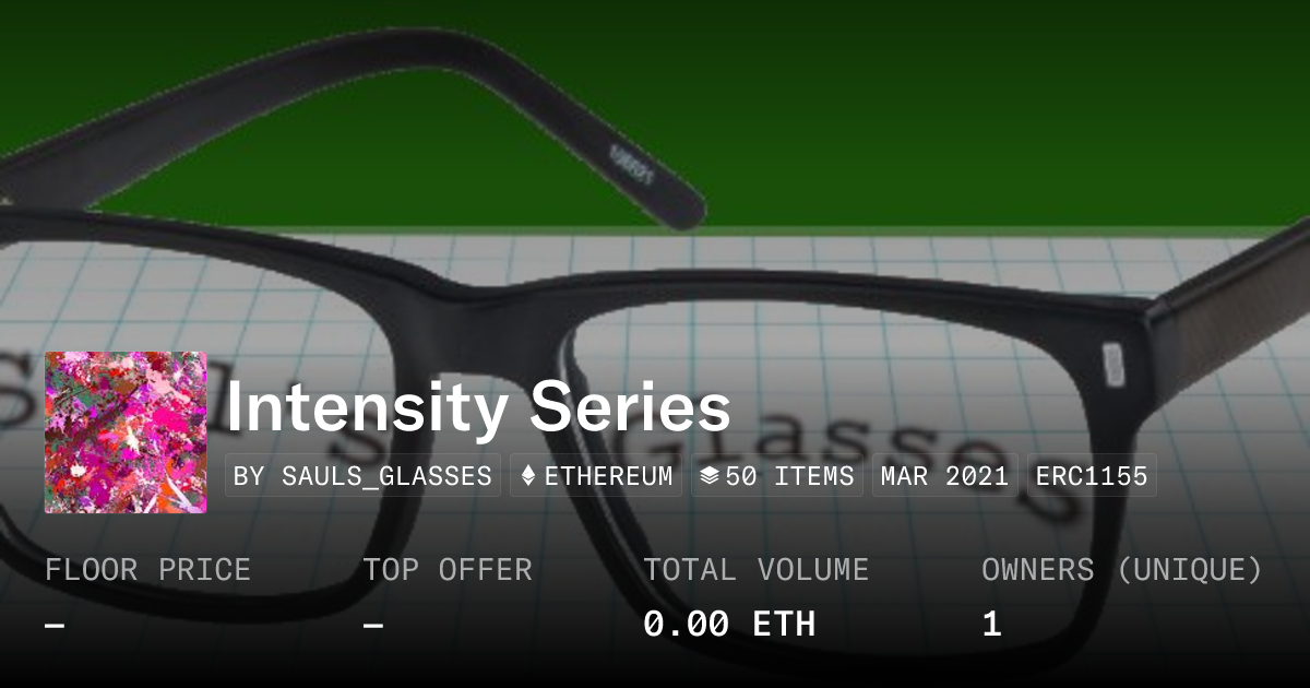 Intensity Series - Collection | OpenSea