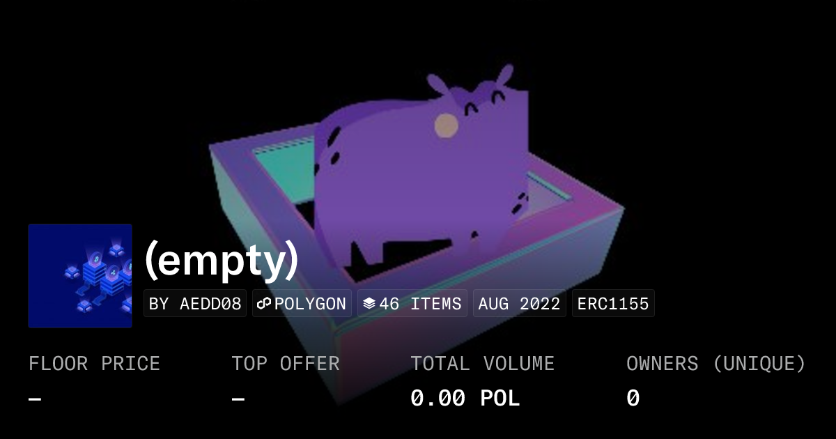 (empty) - Collection | OpenSea