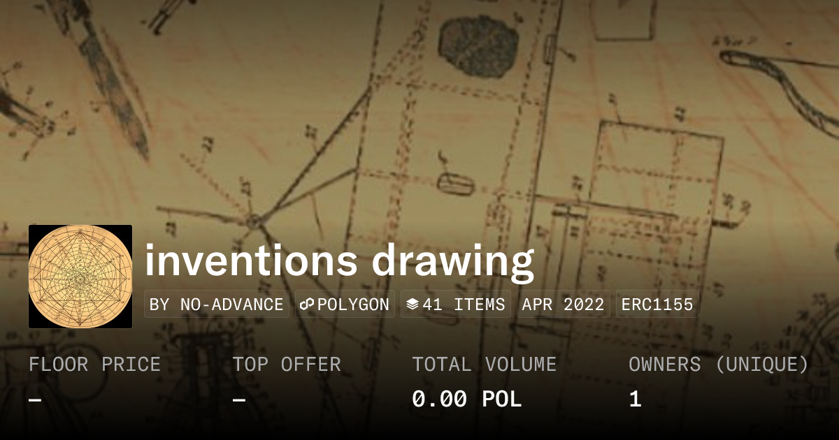 inventions drawing - Collection | OpenSea