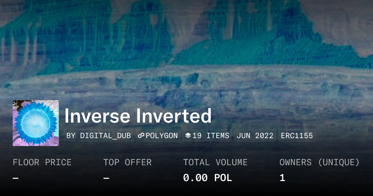 Inverse Inverted - Collection | OpenSea