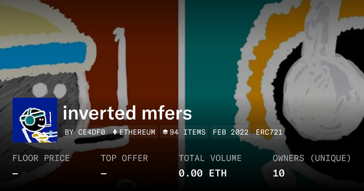 inverted mfers - Collection | OpenSea