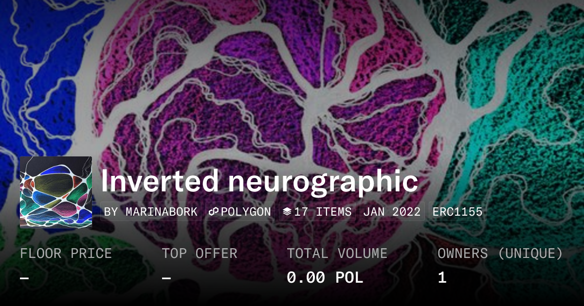 Inverted neurographic - Collection | OpenSea