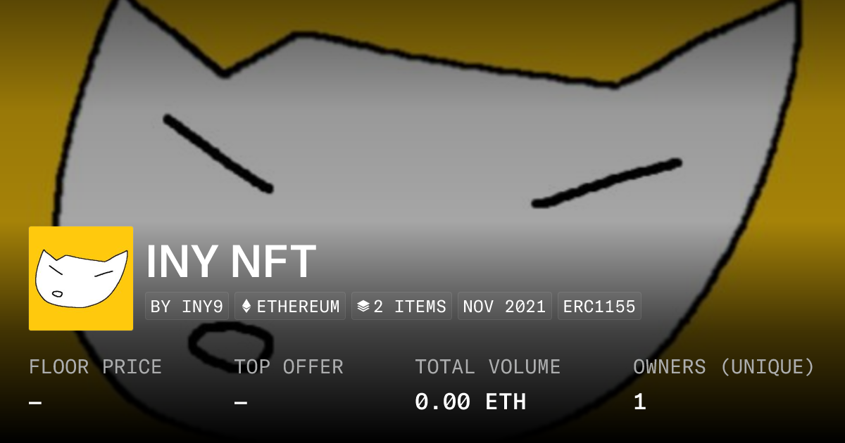 INY NFT - Collection | OpenSea