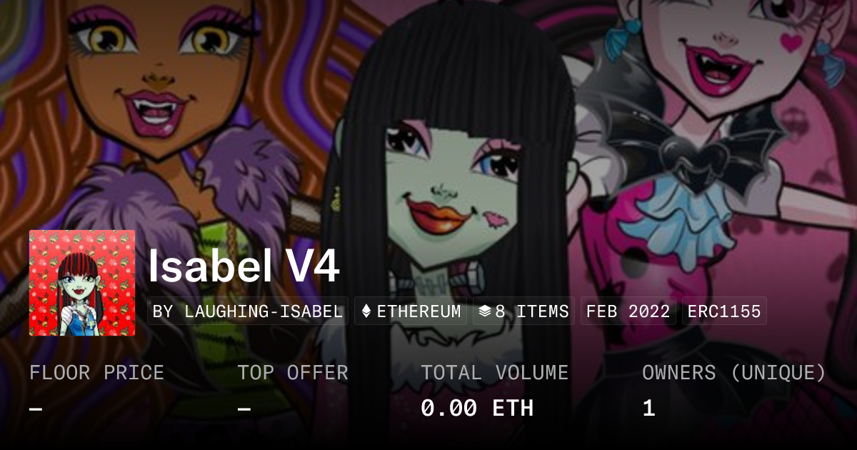 Isabel V4 - Collection | OpenSea
