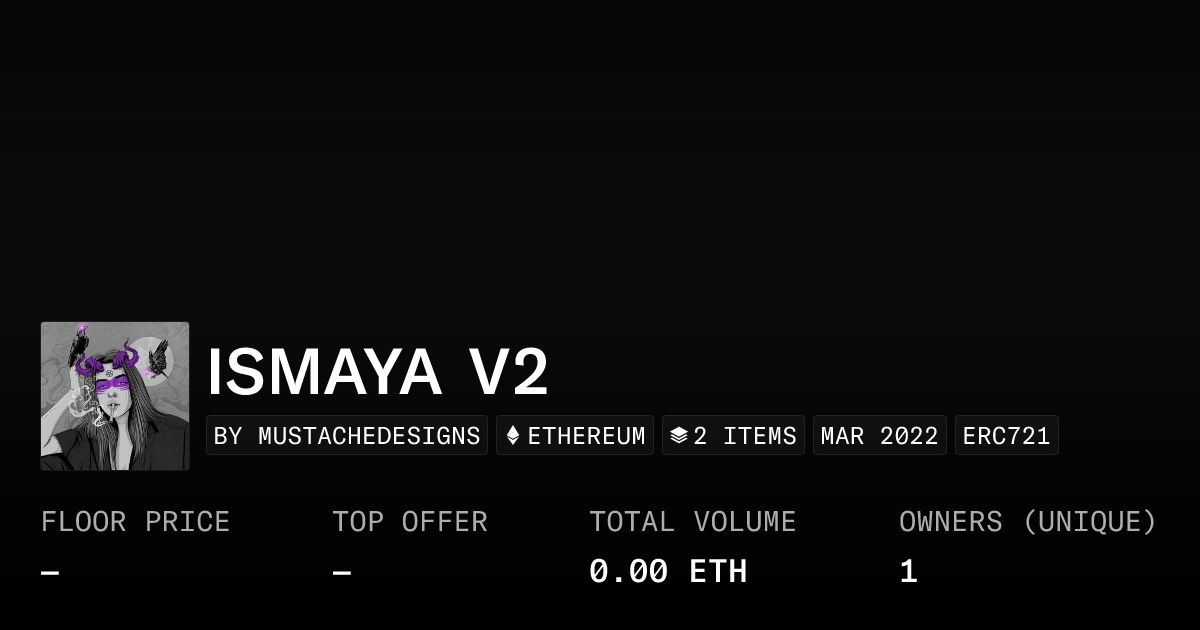 ISMAYA V2 - Collection | OpenSea