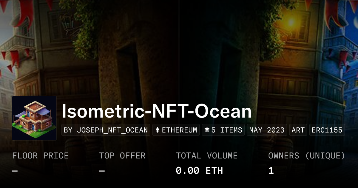 Isometric-NFT-Ocean - Collection | OpenSea