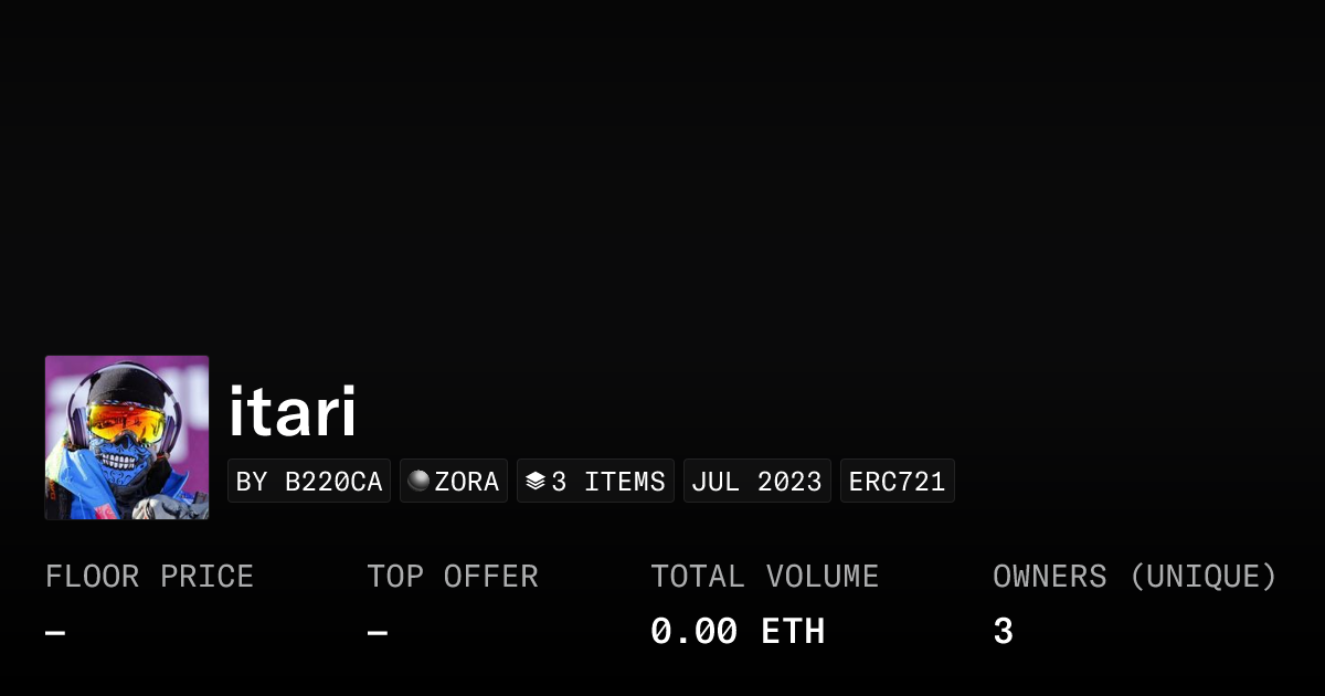 itari - Collection | OpenSea