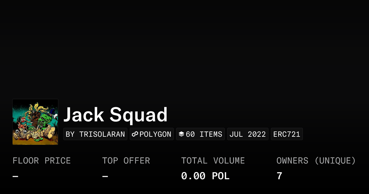 Jack Squad - Collection | OpenSea