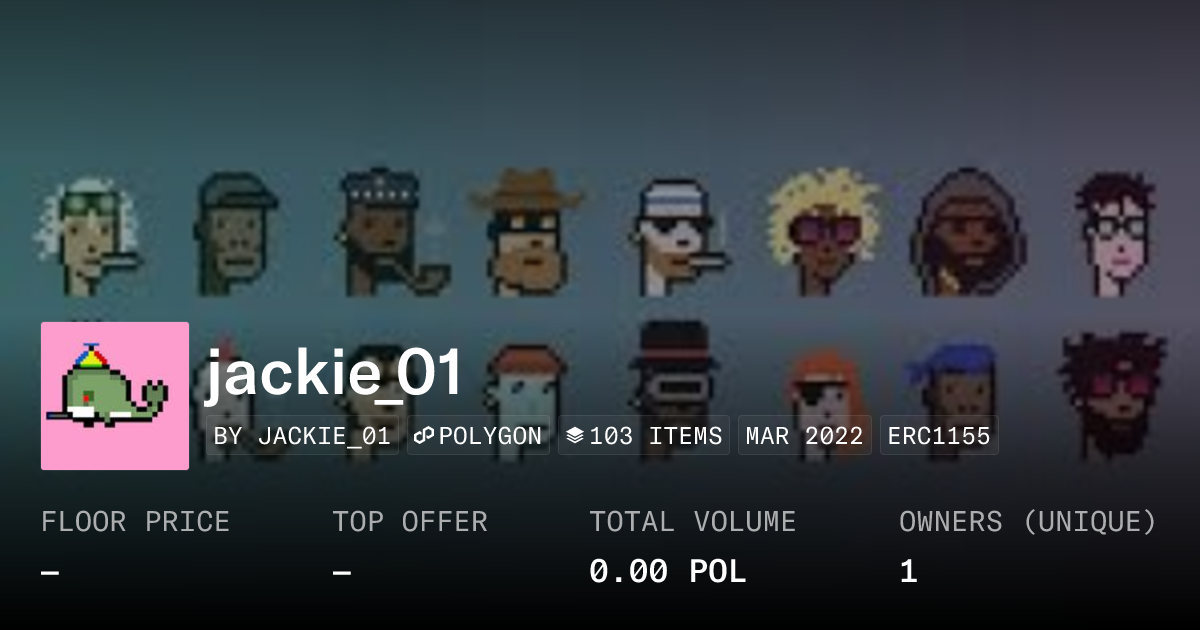 jackie_01 - Collection | OpenSea