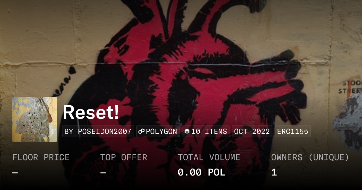 Reset! - Collection | OpenSea