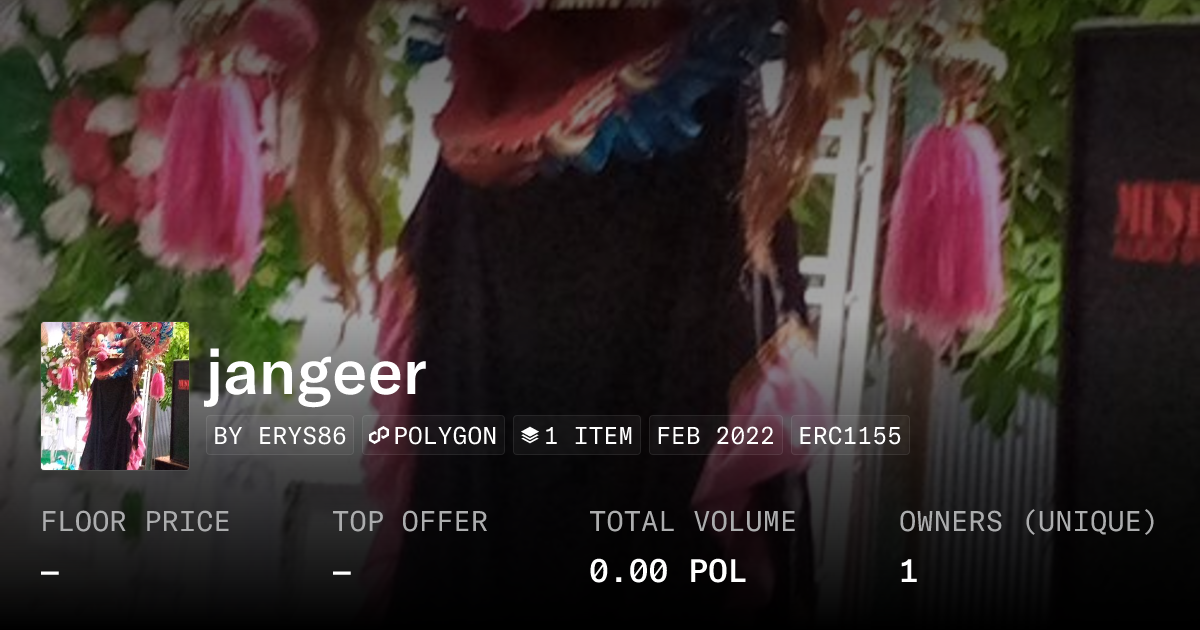 jangeer - Collection | OpenSea