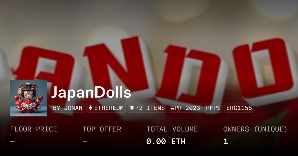JapanDolls - Collection | OpenSea