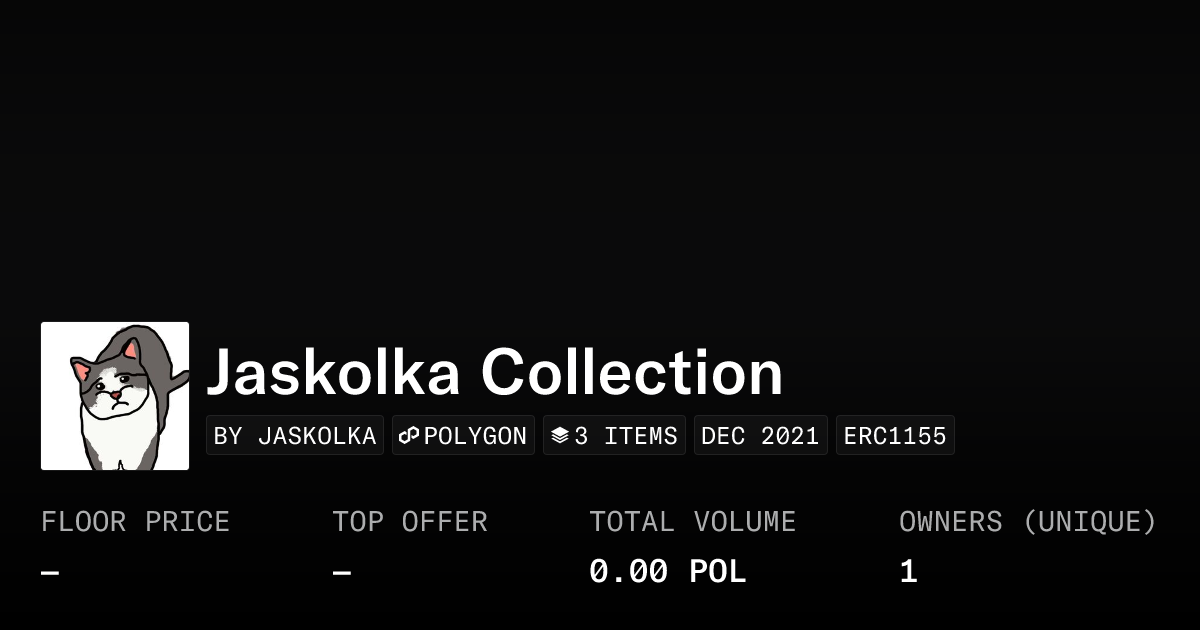 Jaskolka Collection - Collection | OpenSea