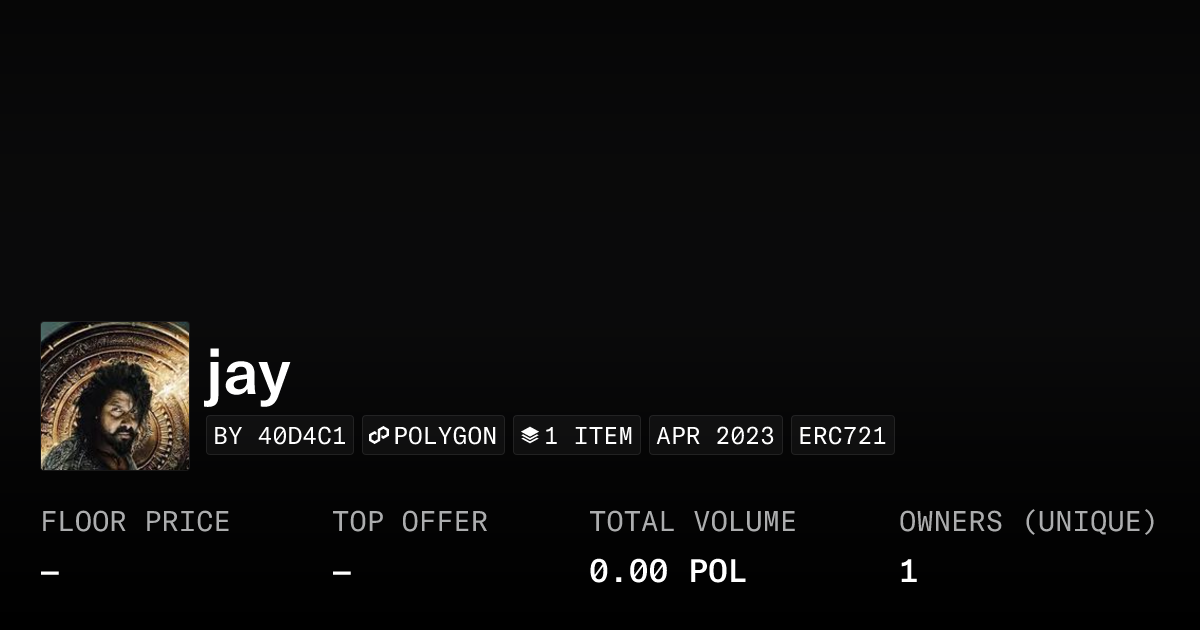 jay - Collection | OpenSea