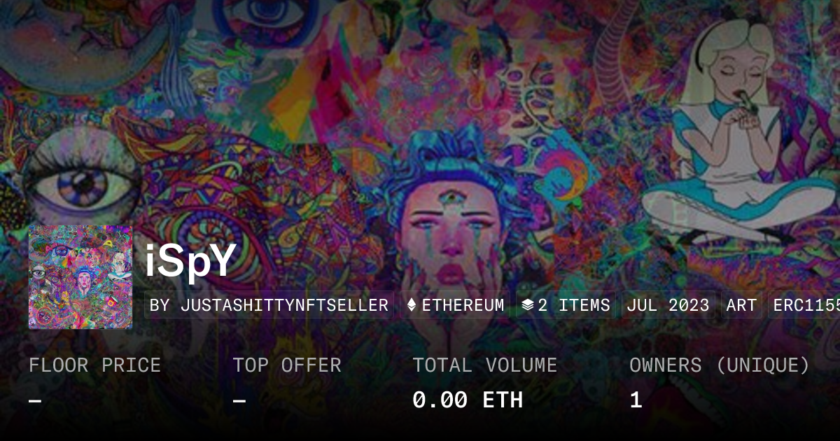 iSpY - Collection | OpenSea