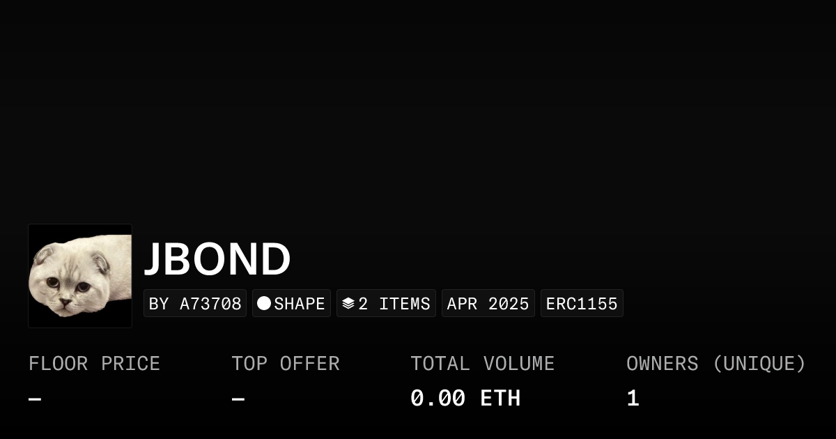 JBOND - Collection | OpenSea