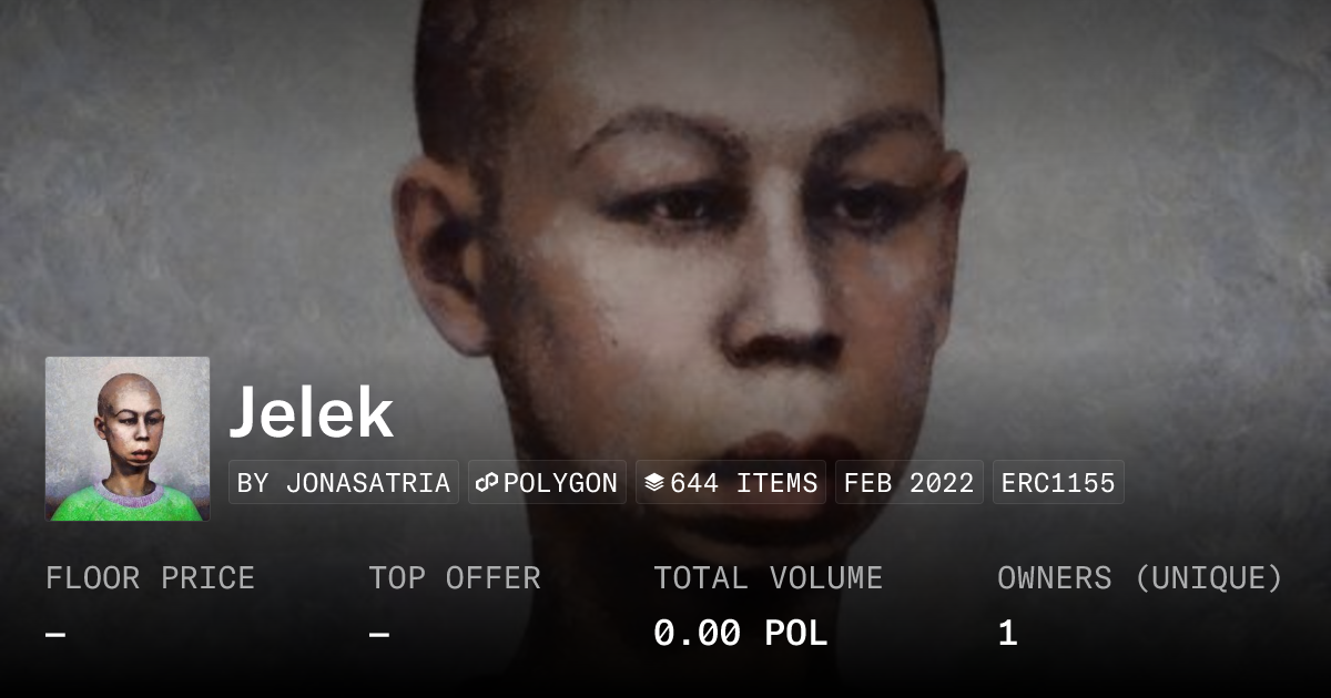 Jelek - Collection | OpenSea