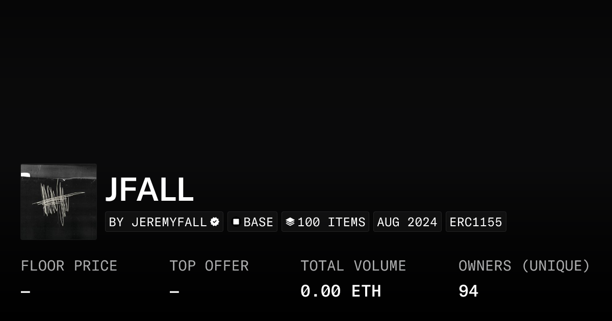 JFALL - Collection | OpenSea
