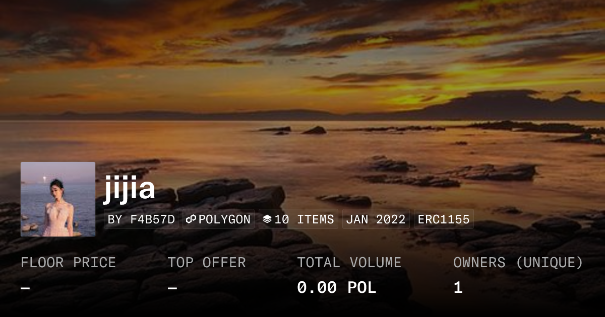 jijia - Collection | OpenSea