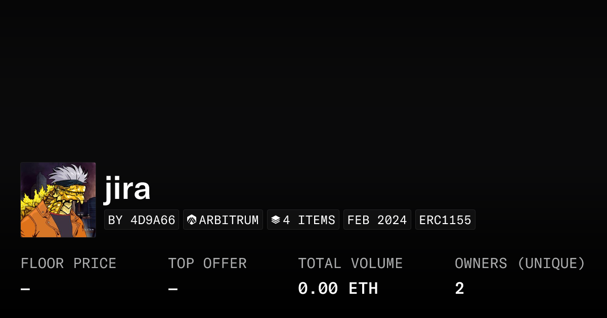 jira - Collection | OpenSea