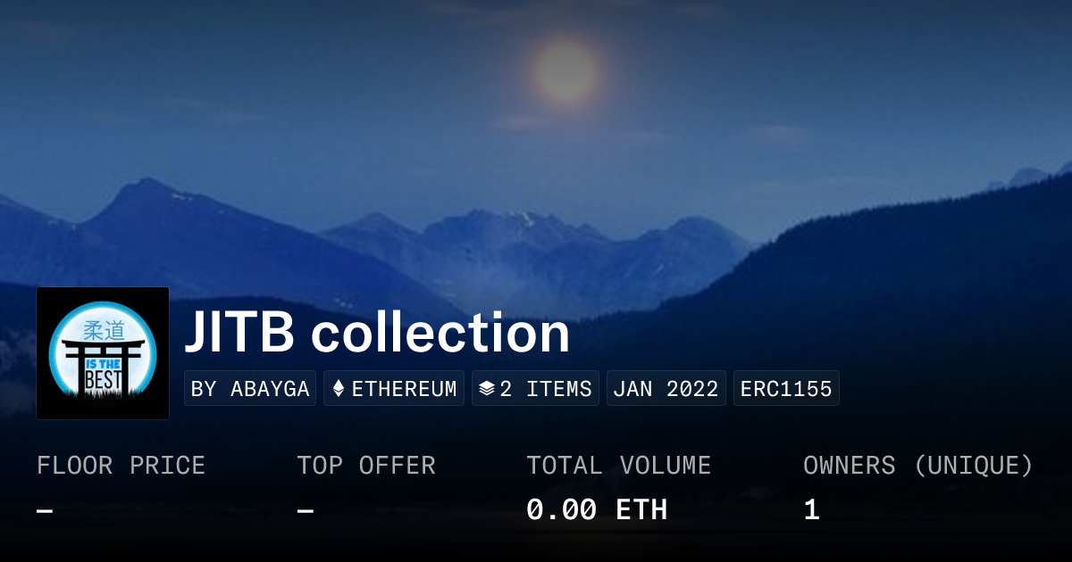 JITB collection - Collection | OpenSea