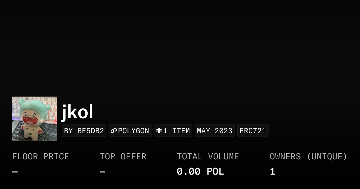 jkol - Collection | OpenSea