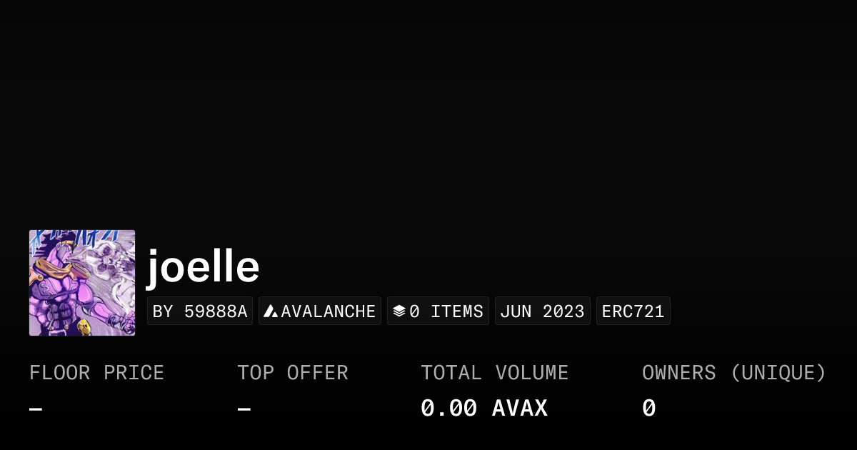 joelle - Collection | OpenSea