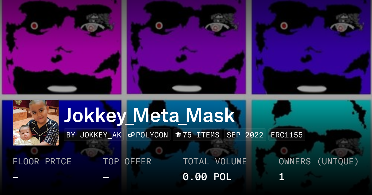 Jokkey_Meta_Mask - Collection | OpenSea