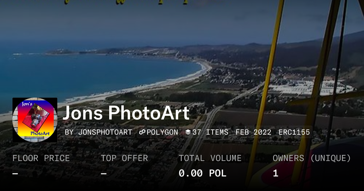 Jons PhotoArt - Collection | OpenSea
