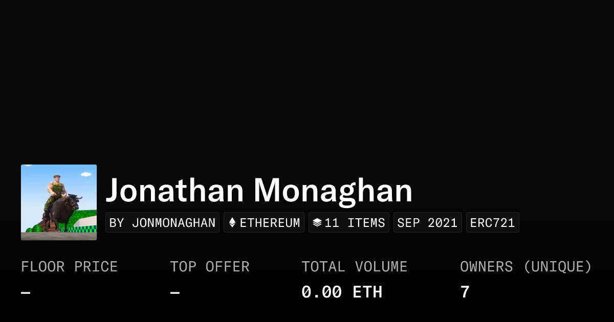 Jonathan Monaghan - Collection | OpenSea