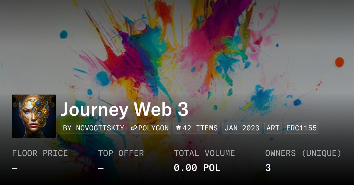 Journey Web 3 - Collection | OpenSea