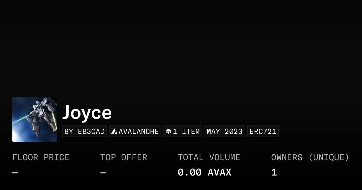 Joyce - Collection | OpenSea