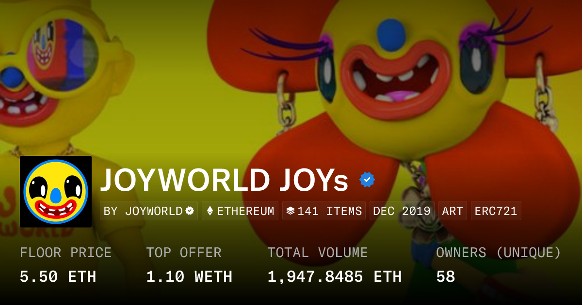JOYWORLD JOYs - Colección | OpenSea