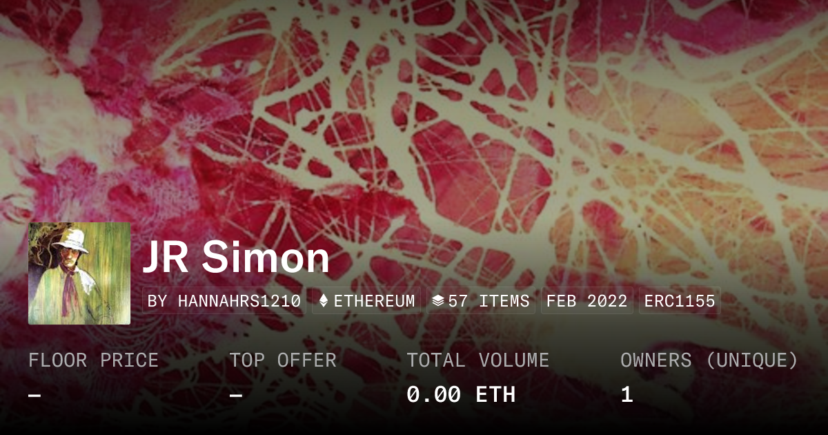 JR Simon - Collection | OpenSea