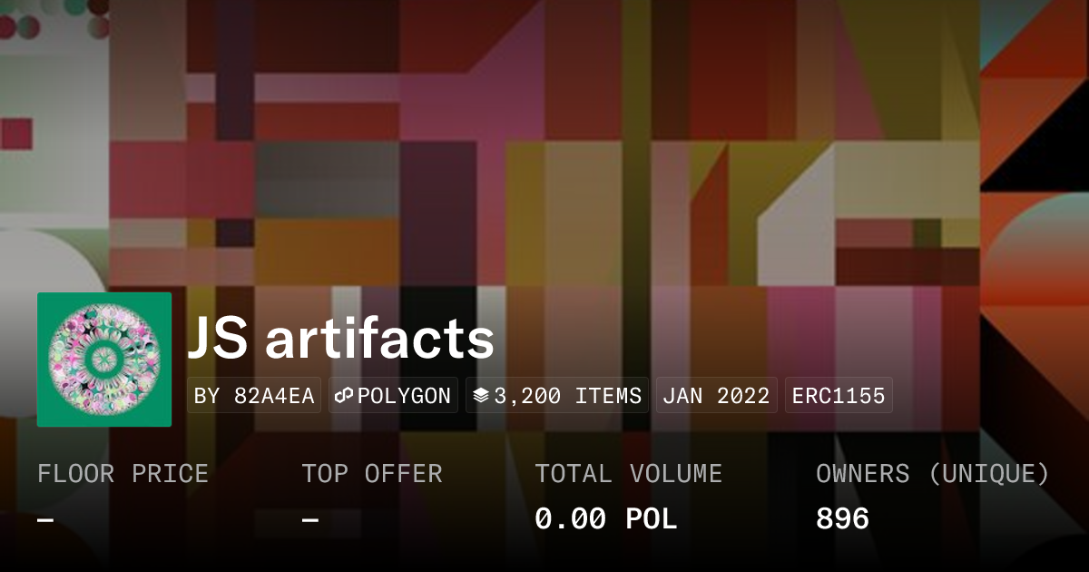 JS artifacts - Collection | OpenSea