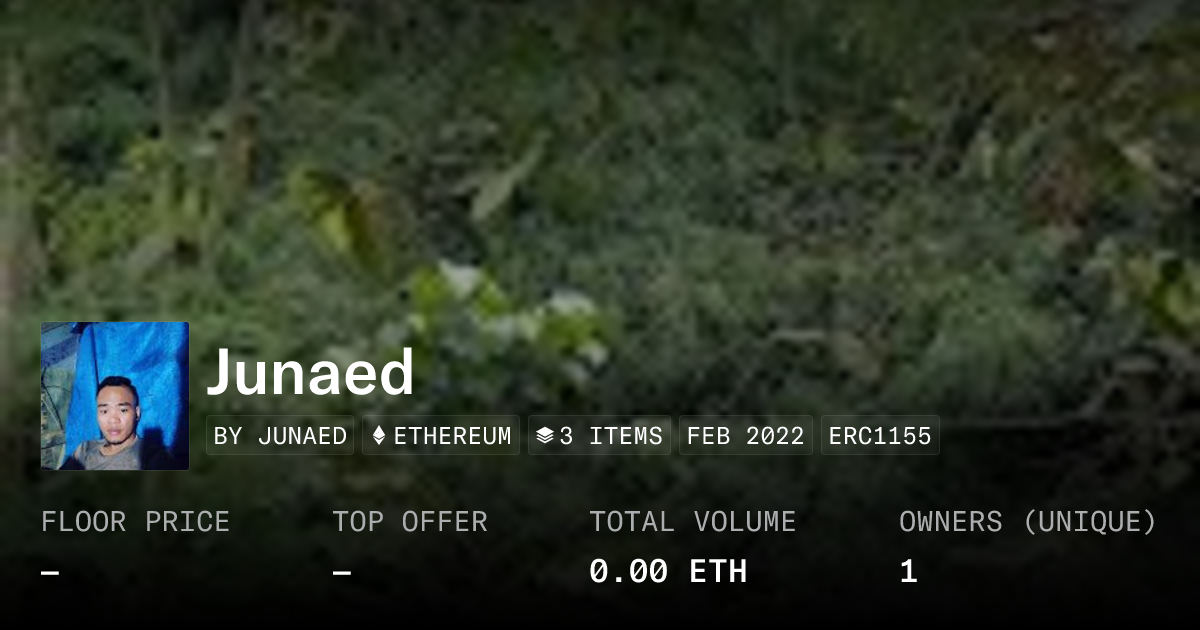 Junaed - Collection | OpenSea