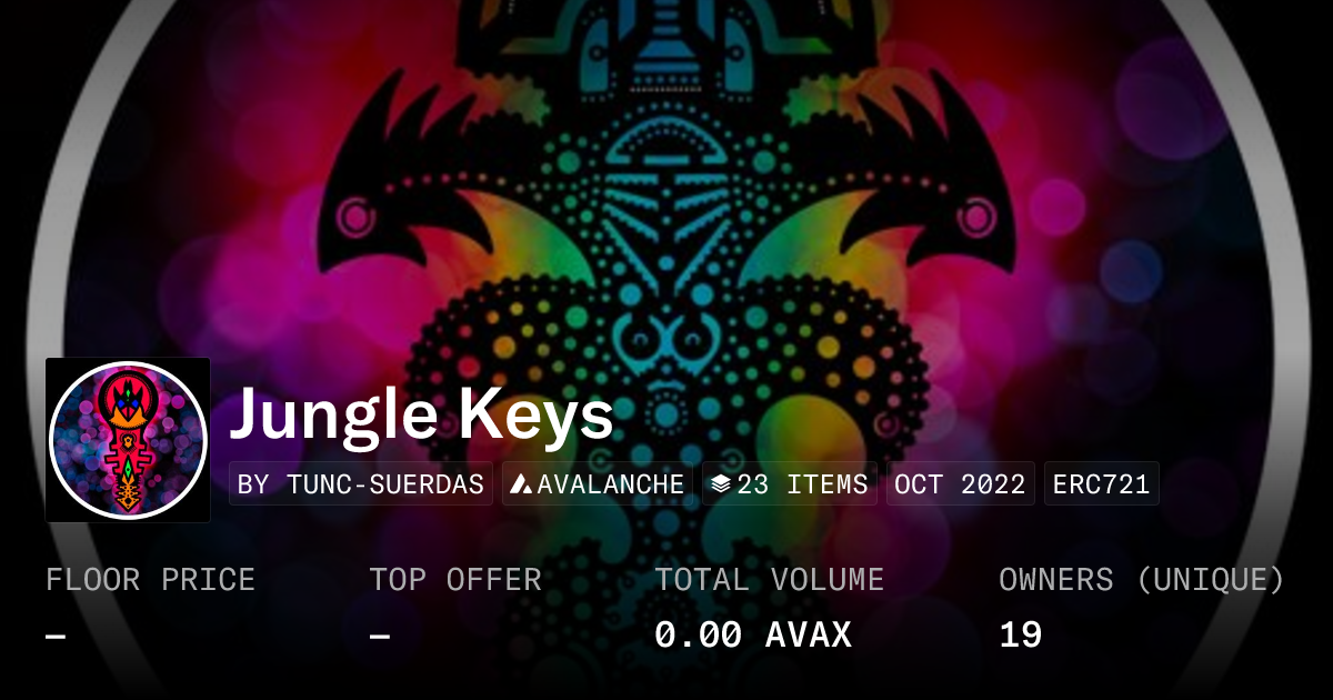 Jungle Keys - Collection | OpenSea