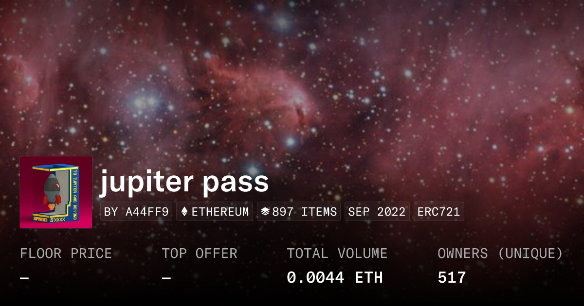 jupiter pass - Collection | OpenSea
