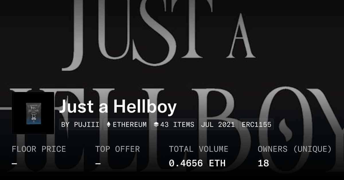 Just a Hellboy - Collection | OpenSea