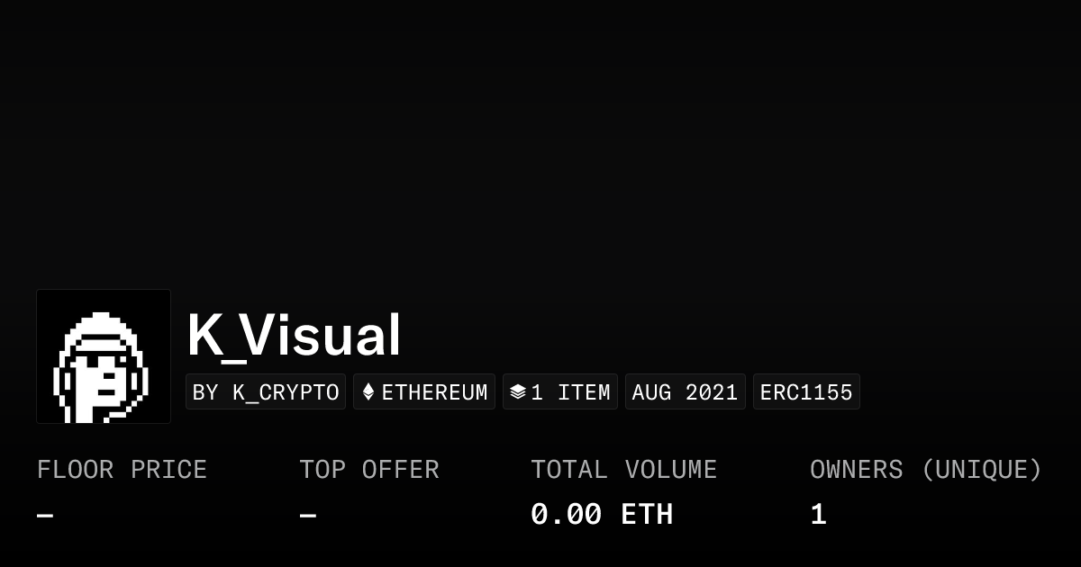 K_Visual - Collection | OpenSea