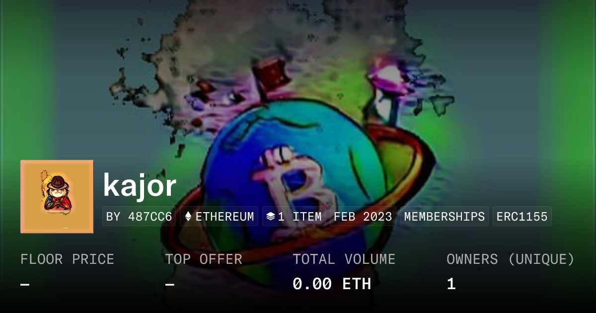 kajor - Collection | OpenSea