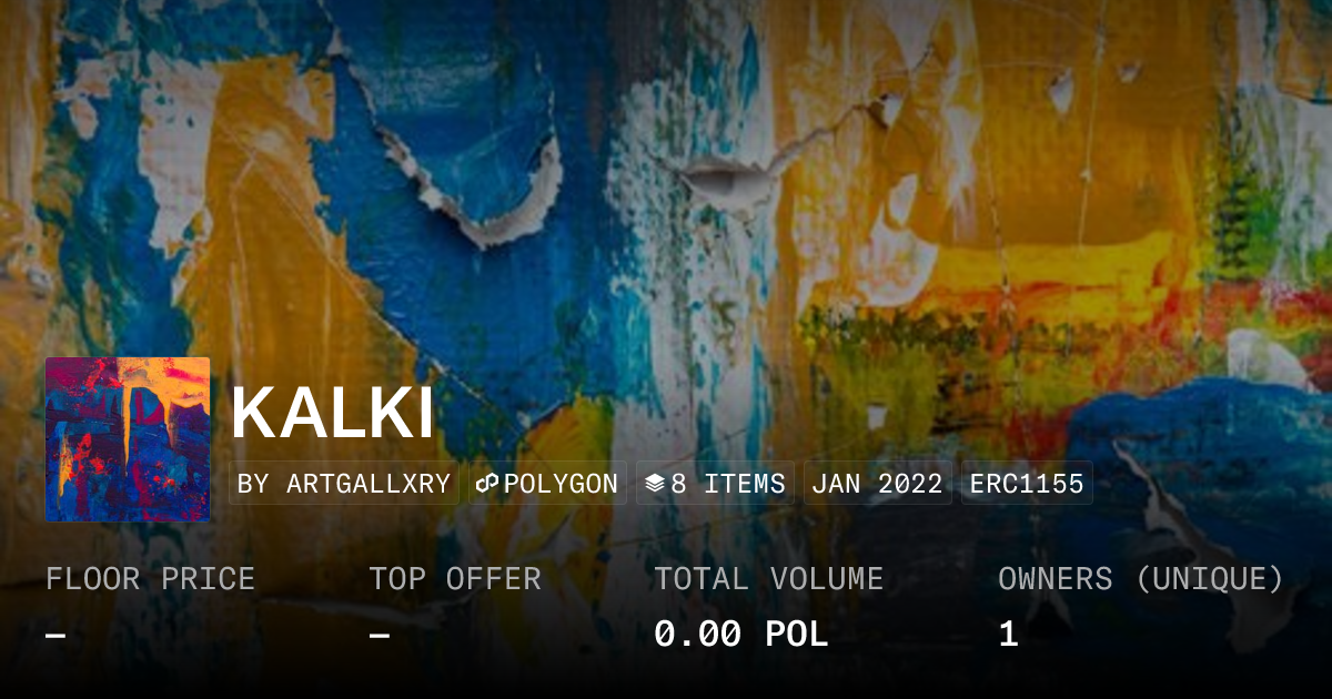 KALKI - Collection | OpenSea