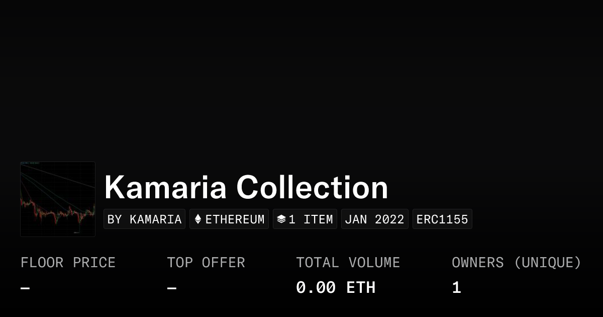 Kamaria Collection - Collection | OpenSea