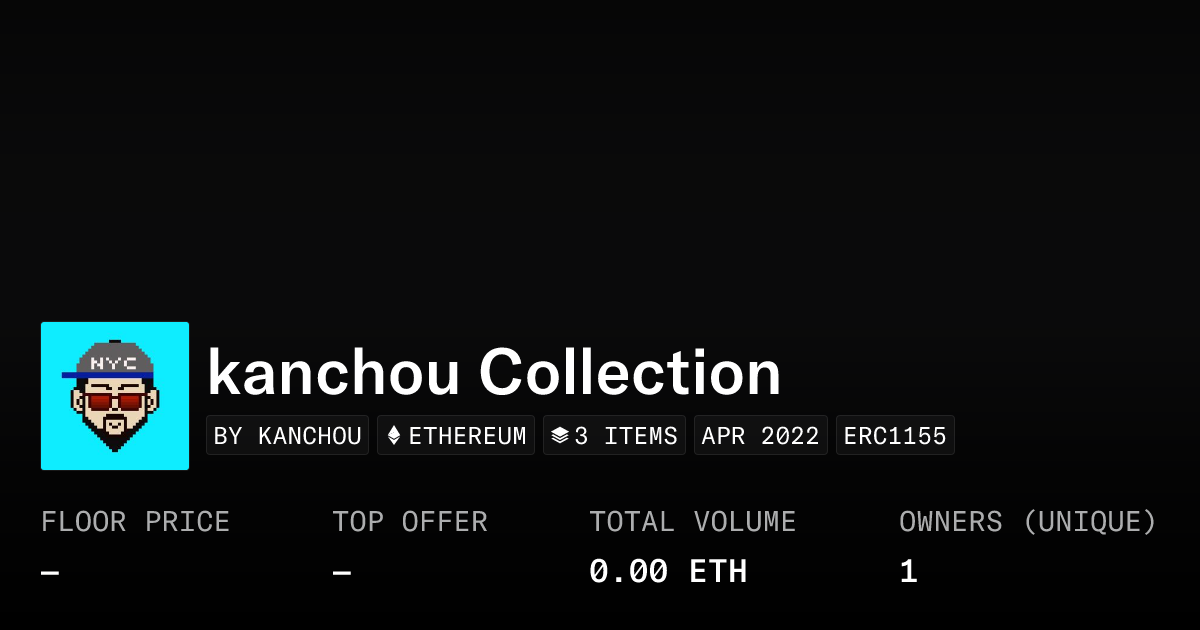 kanchou Collection - Collection | OpenSea