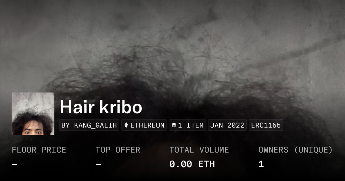 Hair kribo - Collection | OpenSea