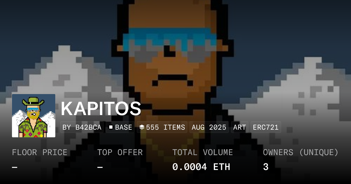 KAPITOS - Collection | OpenSea