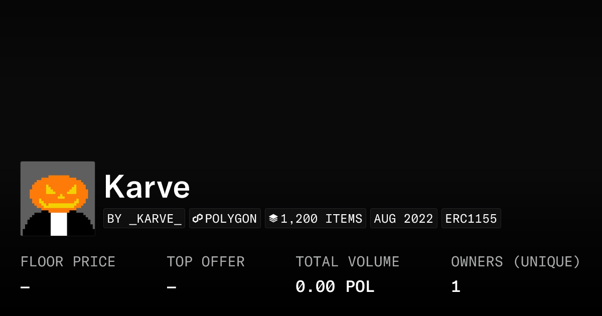 Karve - Collection | OpenSea