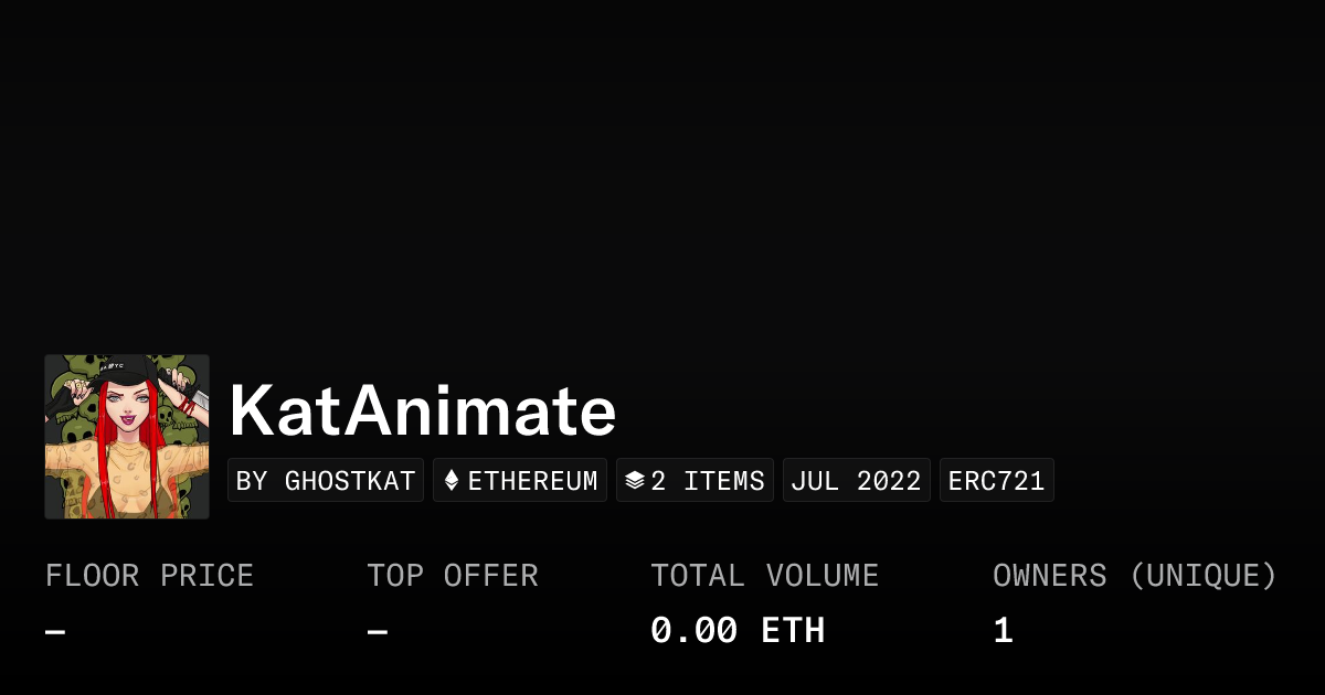 KatAnimate - Collection | OpenSea