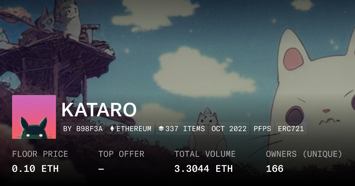 KATARO - Collection | OpenSea