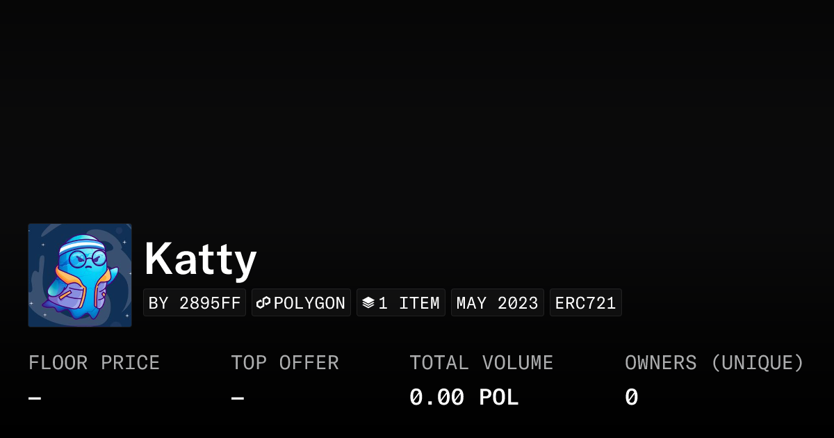 Katty - Collection | OpenSea